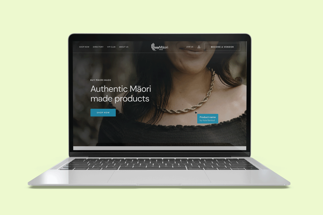 Buy Māori Made: UX/UI Design – The Indie Collab Agency